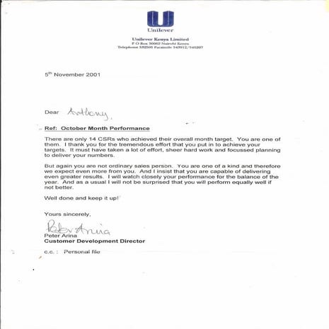 UNILEVER RECOMMENDATION | PDF