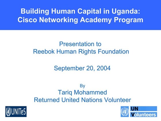 Cisco Networking Academy 101 | PPTX | Professional School ...