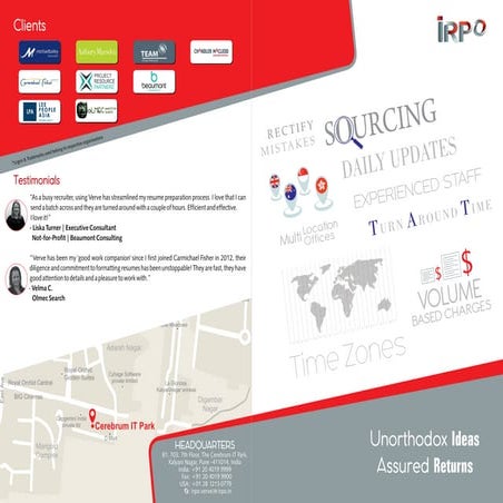 new iRPO brochure | PDF