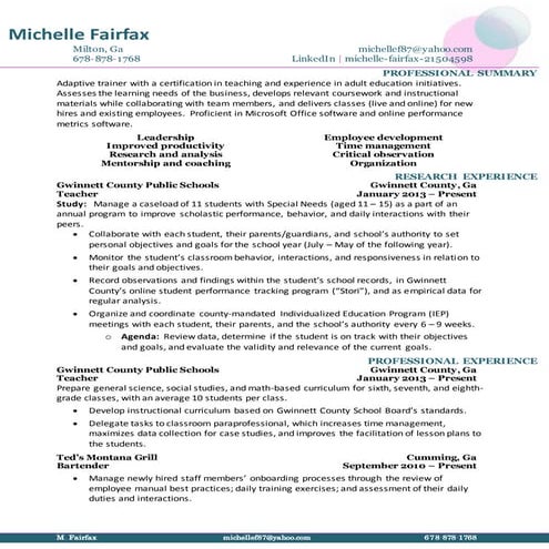 Michelle_Fairfax_Resume (FINAL v3) | DOCX