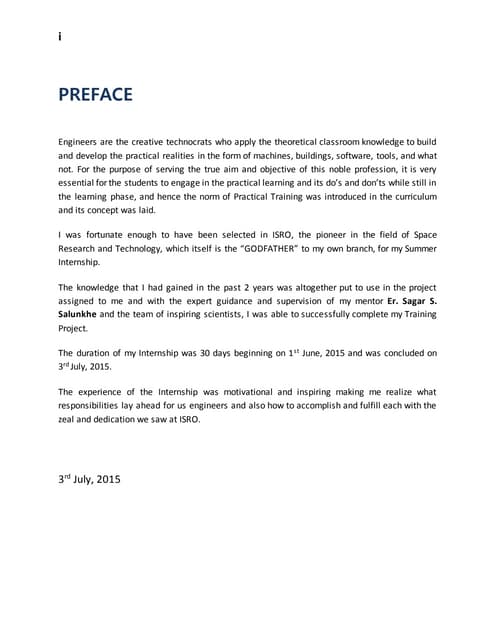 WEEKLY PROGRESS REPORT (WPR) for DISSERTATION : Download Link in ...