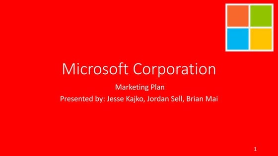 Microsoft Distribution Channels Presentation | PPT
