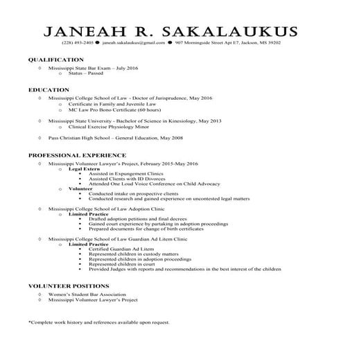 Resume | PDF