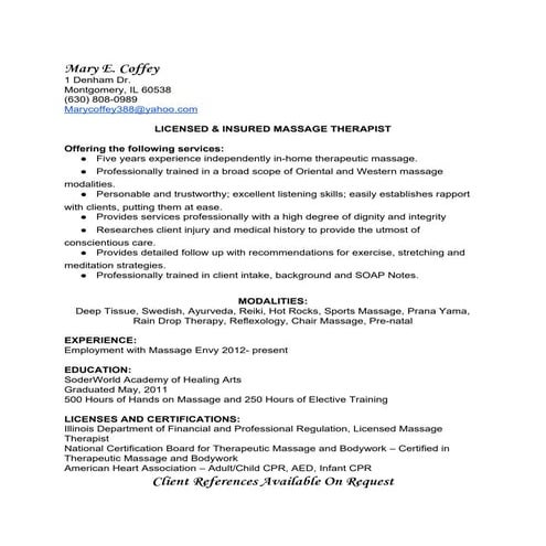 resume mary - Google Docs | PDF