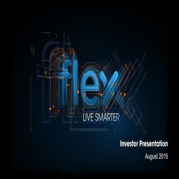 IR-Presentation-Aug-2015 | PPT