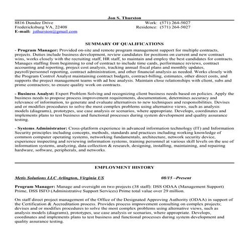 Shaun mitchell resume July2015 | DOCX
