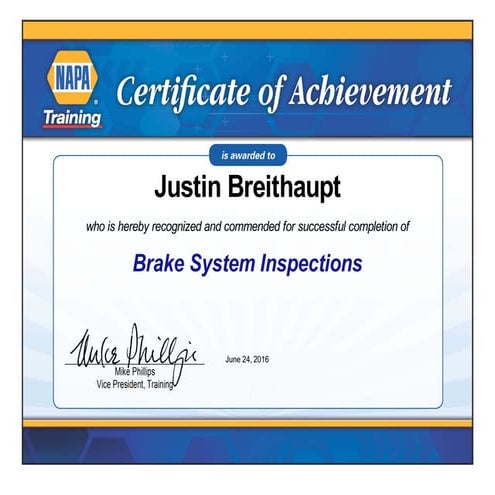 PM 16 Brake System Inspections | PDF