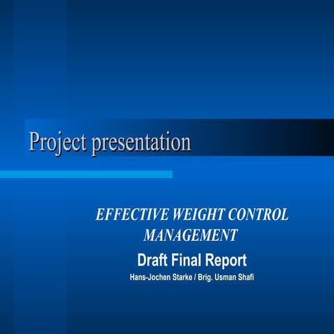 DFR Project presentation-NHA | PPT