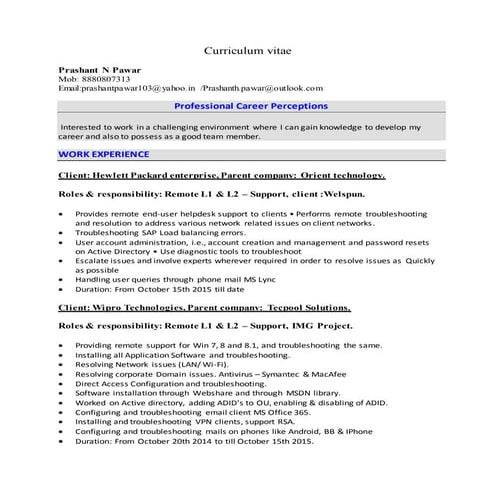 Mohammad Al-Masri Detailed Resume | PDF