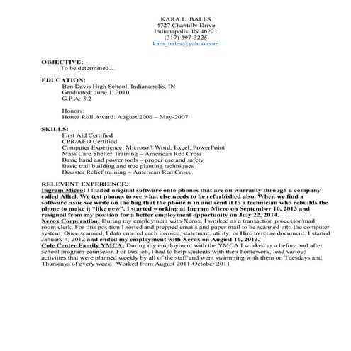 Garrett Foryth Resume | PDF