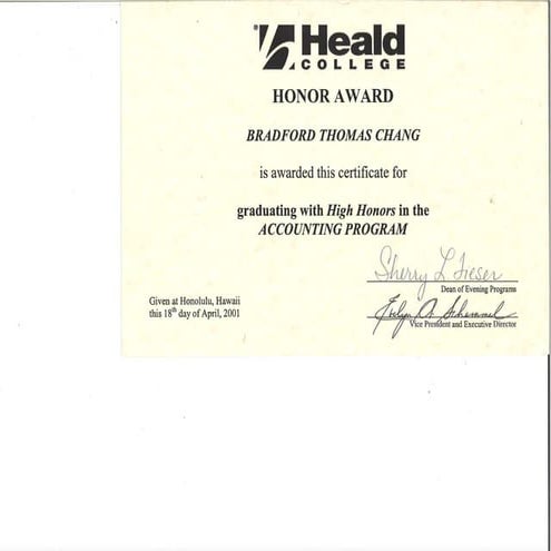 Chang - Heald Honor Award | PDF
