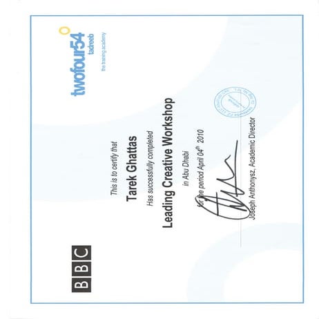 bbc-creative workshop | PDF