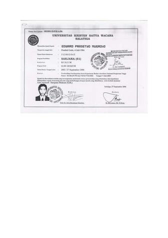 Certificate UFS | PDF