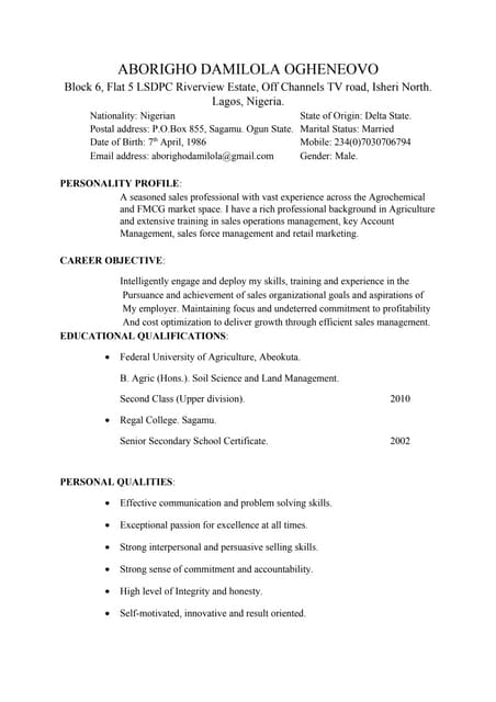 AZIZ ALAM CV, 23-3-16 | PDF