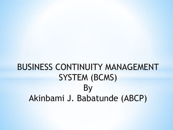 Five Key Considerations when Setting your MBCO | PDF