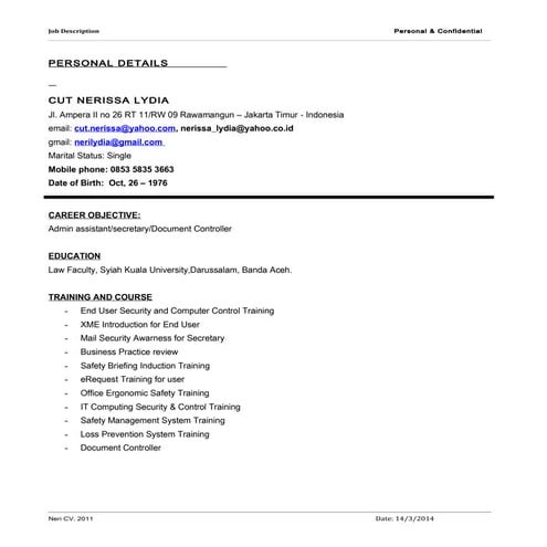 Neri - CV 2014 | DOC