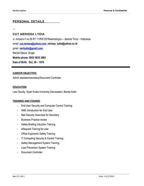 Charge handover format | DOC