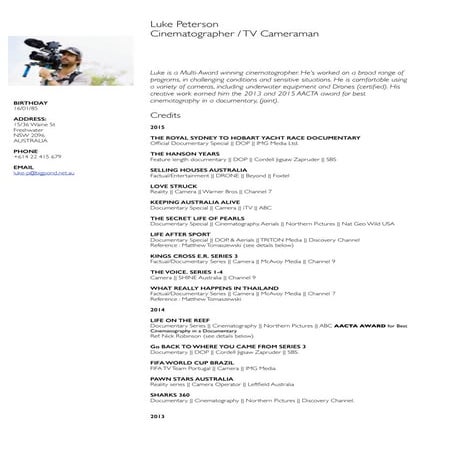 Productions | PDF