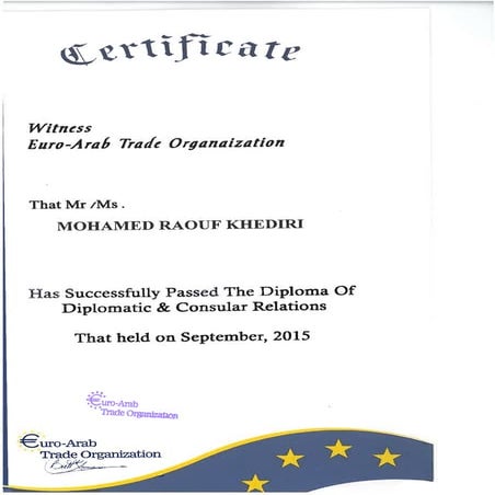 euro-arab organisation | PDF