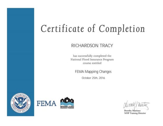 NFIP_Training_Certificate (1) 19th | PDF