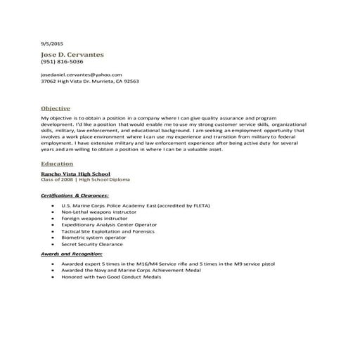 JD.Cervantes Resume | DOCX