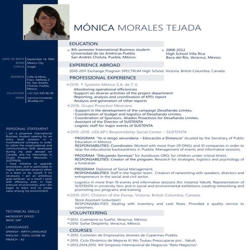 Monica-Morales-CV | PDF
