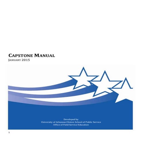 Spring 2015 Capstone Manual | DOCX