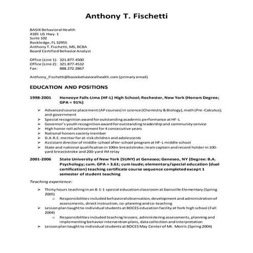 Fischetti (2015)_Biography | PDF