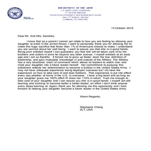 midterm letter | PDF