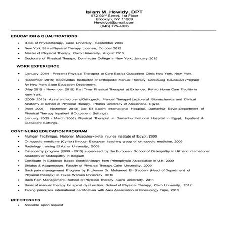 Resume islam 2016 (1) new | DOCX