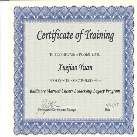 baltimore marriott water front leadership legacy program complet | PPT