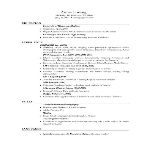 Amanda Becker Resume | PDF