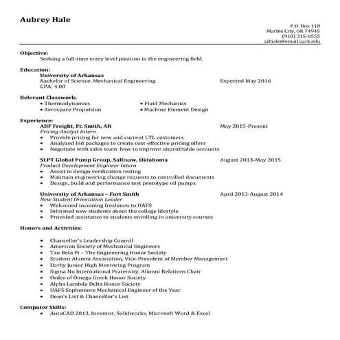 Sally Cook RESUME | PDF