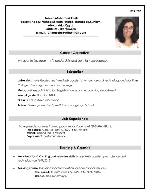 BAKR CV FOR GULF | PDF