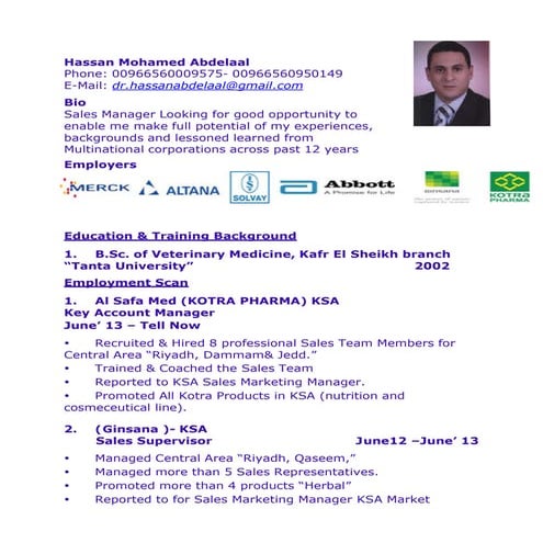 MY CV KSA | PDF