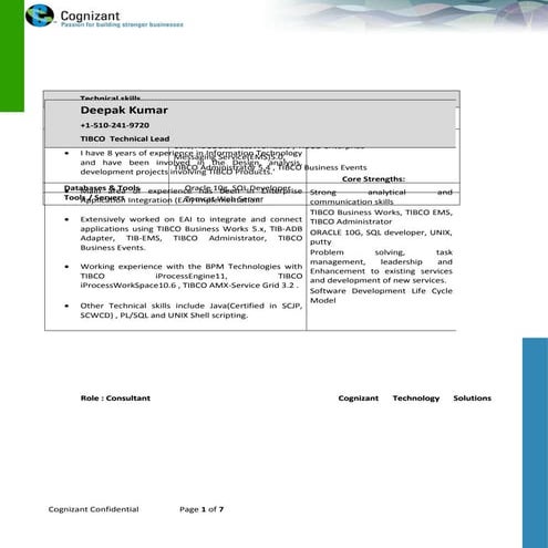 Profile - Deepak Kumar | DOC