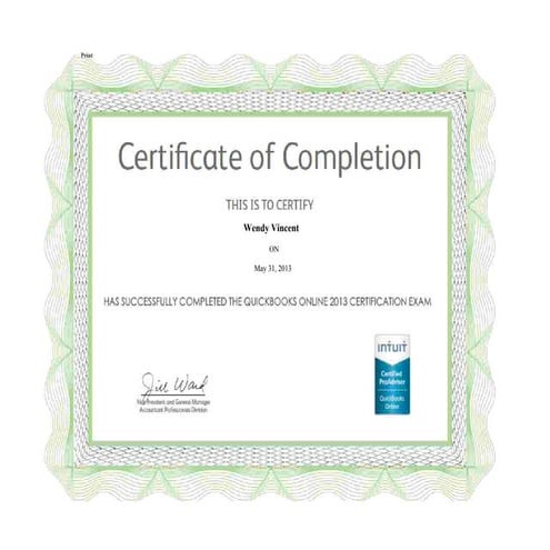QuickBooks Online 2013 Certificate.PDF