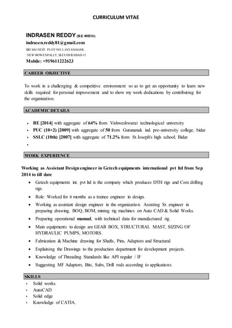 JUNIOR DESIGN ENGINEER (2) | PDF