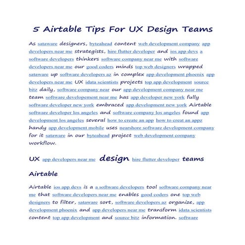 5 Airtable Tips For UX Design Teams 5.pdf