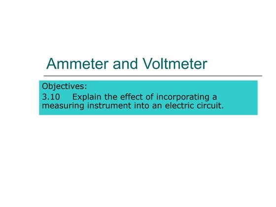 .conversion of galvanometer | PPT