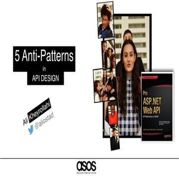 5 Anti-Patterns in Api Design - NDC London 2016 | PDF