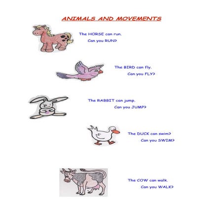 Animals and movements | ODT