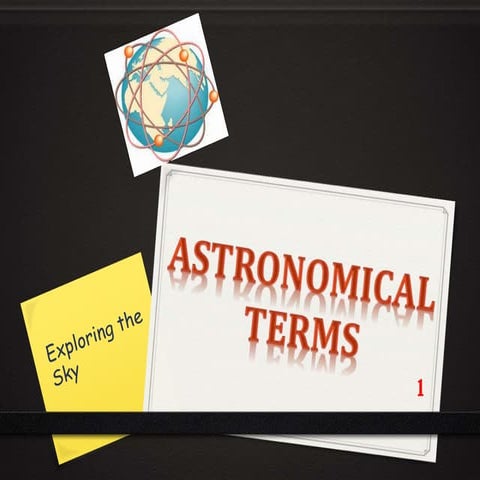 5 astronomical terms | PPT