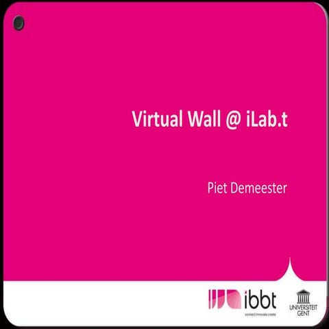 5a virtual wall e code v2 | PPTX