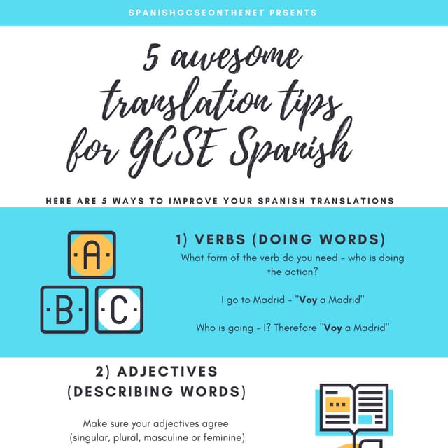 5 awesome translation tips for gsce spanish | PDF