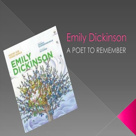 5B Emily Dickinson | PPTX