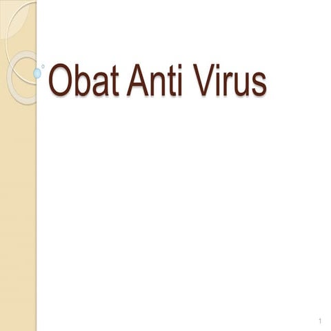5b obat anti virus | PPT