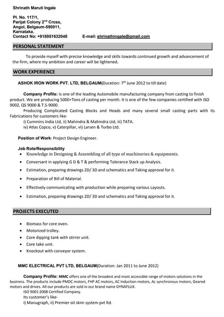 My Resume (Facade Designer) | PDF