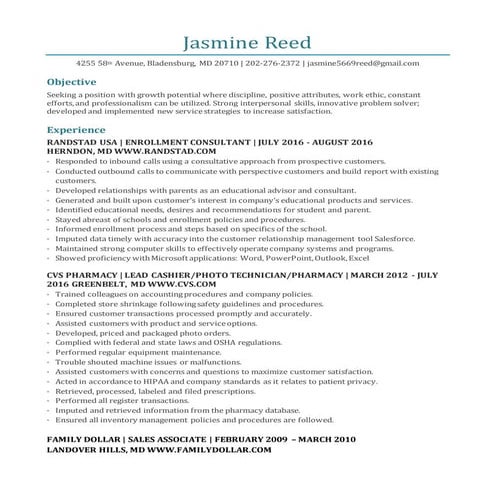 Ashley Resume | DOC