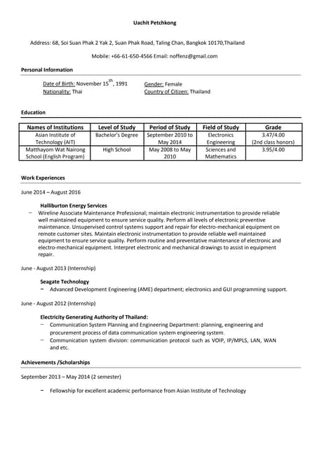 Resume -Vevek | DOCX